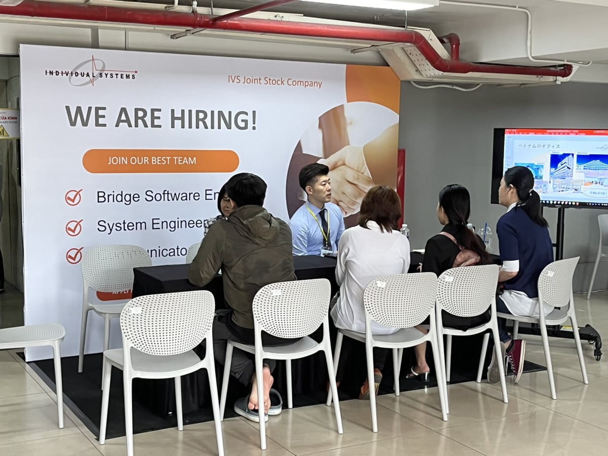 Tokyo Job Fairに出展しました | インディビジュアルシステムズ株式会社 ベトナムオフショア開発パートナー